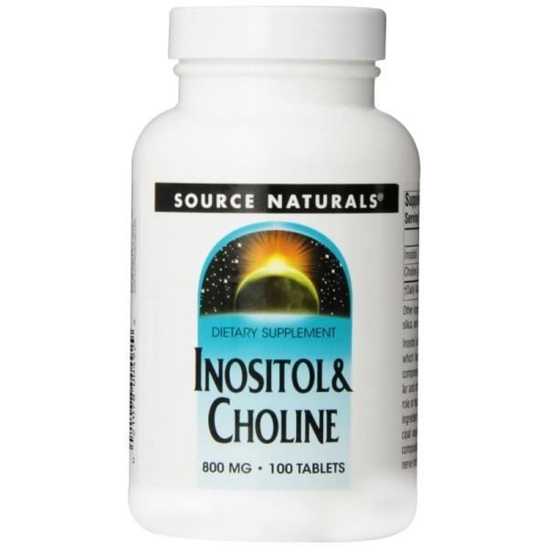Inositol et choline 800 mg - 100 comprimés végétariens - Cdiscount Au ...