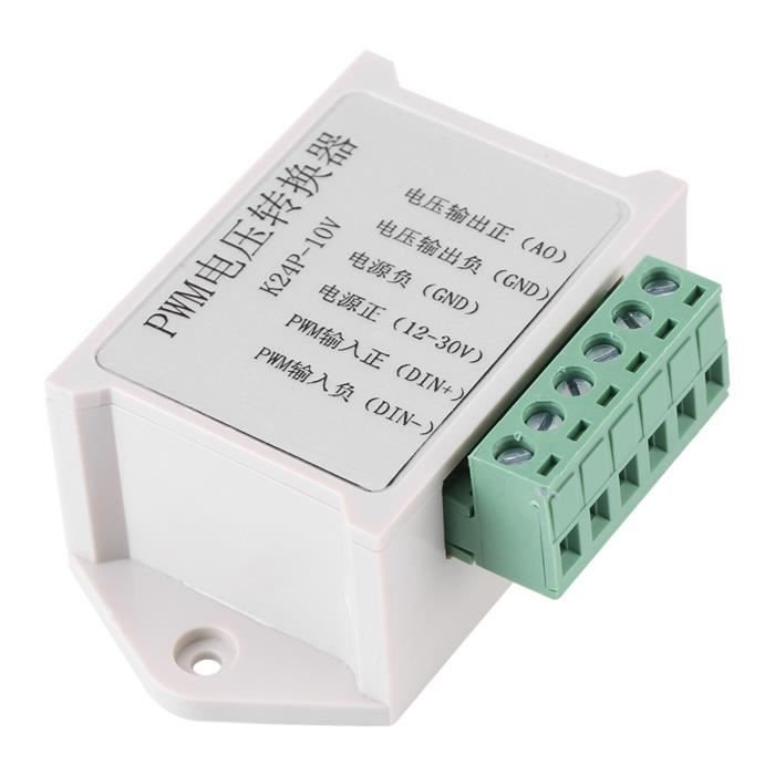 TMISHION Convertisseur de PWM Adaptateur de Convertisseur de Tension de ...