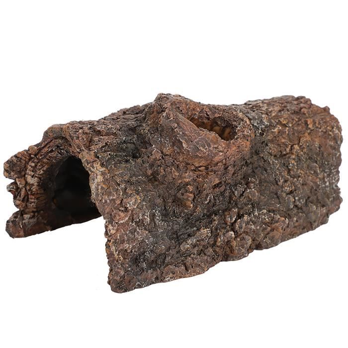 TMISHION Grotte de cache de reptile en résine Grotte de cache de ...