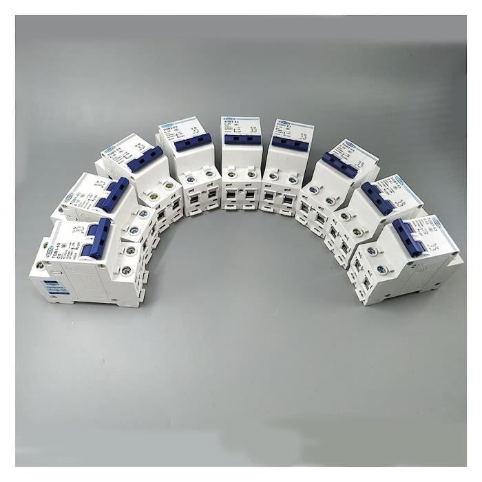 Disjoncteur 2P Ac Mcb Tob1-63 Type C 230-400V ~ 50Hz-60Hz Mini ...