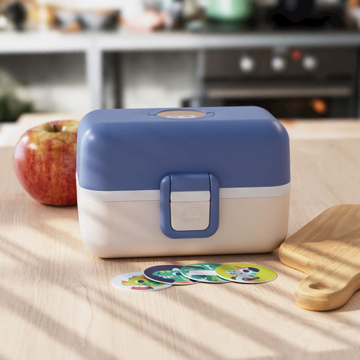 MONBENTO - Lunch Box Enfant - Boîte Repas et/ou Goûter 3 Compartiments ...