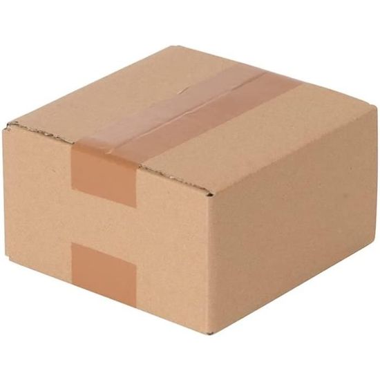 FEFCO 0201 Lot de 100 cartons pliables à cannelure simple Marron 150 x ...