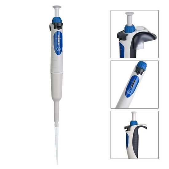 EJ.life Pipette de transfert Micropipette/pipette réglable multi-volume ...