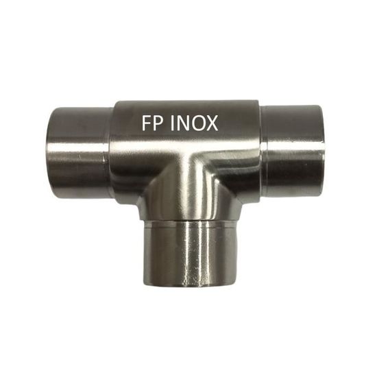 Té t inox A2 Satinée Pour Tube Diamètre 42.4mm Epaisseur 2mm Garde ...