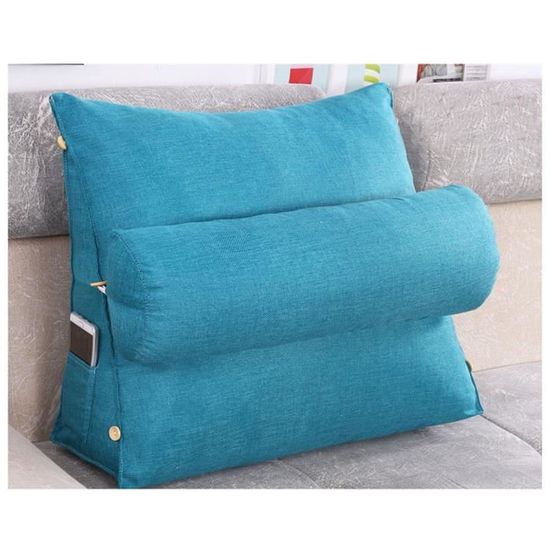 Coussin de Lecture Triangulaire Réglable au Canapé Lit Cale Nuque ...