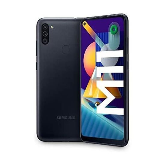 Samsung Galaxy M11 3Go/32Go Noir Dual SIM M115 - Cdiscount Téléphonie
