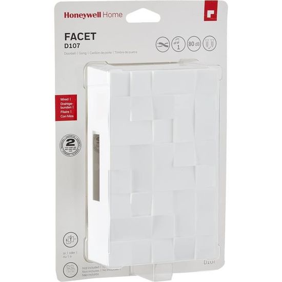 Honeywell Home Carillon filaire -Facet45 - Cdiscount Bricolage