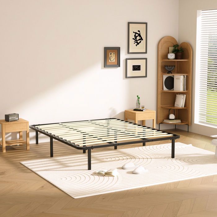 TEENO Sommier à Lattes sur Pieds-7 Pieds (160 * 200) - Cdiscount Maison