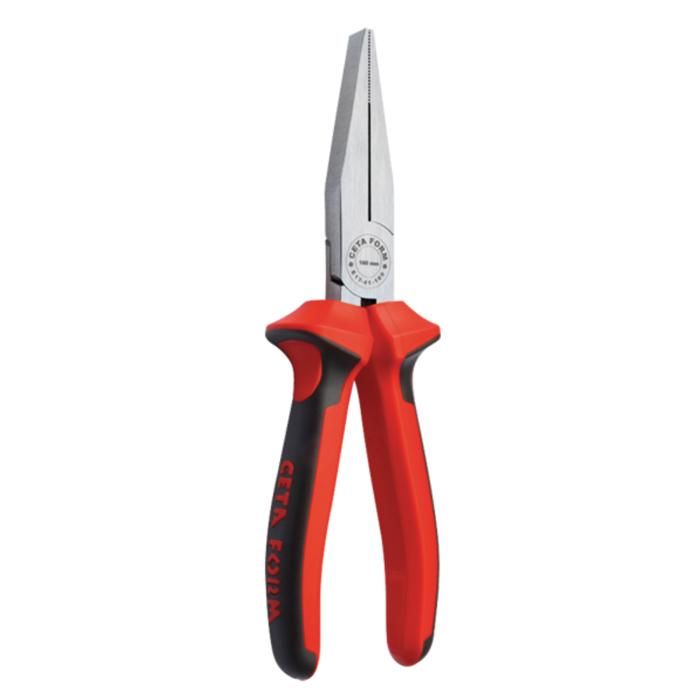 Pince à bec plat - CETAFORM - Duotech 160mm - Acier - Poignées Duo-Tech ...