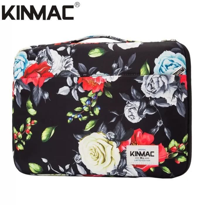 Rose noire - 15,6-16 pouces - Kinmac-Sacoche pour ordinateur portable ...
