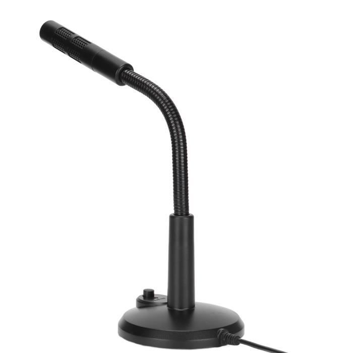 Akozon microphone d'ordinateur USB Microphone de bureau USB Plug and ...