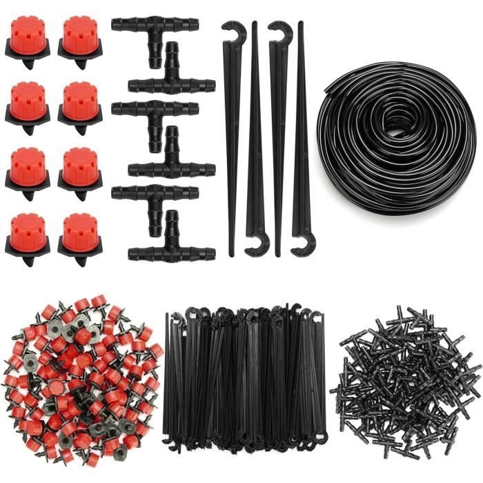 Kit d'Irrigation Goutte à Goutte - A288 - 300 Pièces - 131ft (40m) - Arrosage Automatique ...