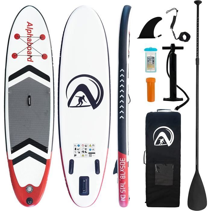 Stand UP Paddle Gonflable avec Accessoires Sup-ISUP Premium Incluant ...
