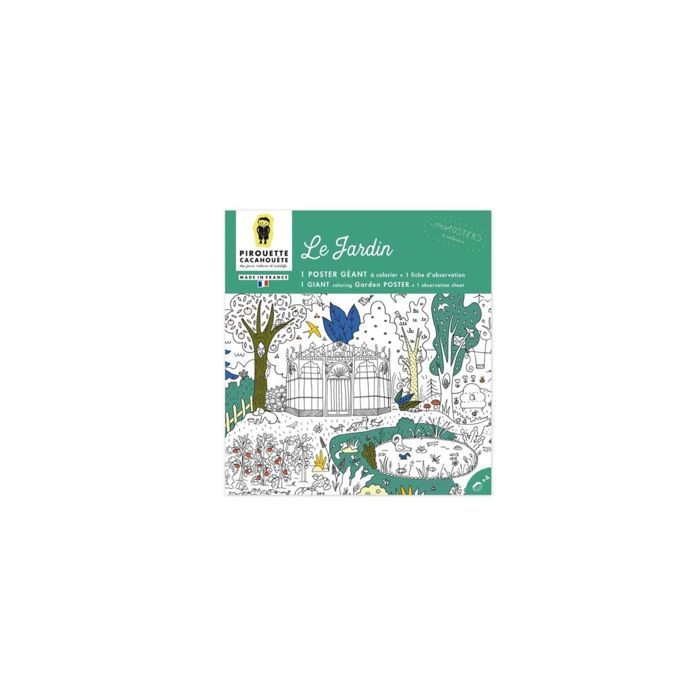 Mes posters à colorier Le jardin - Cdiscount Jeux - Jouets