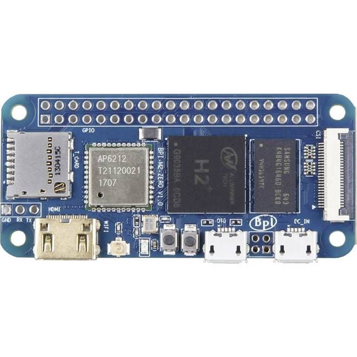 Ordinateur monocarte 512 Mo Banana PI BPI-Zero Allwinner Quad Core ...