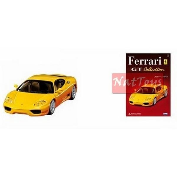 Ferrari GT Collection 360 Modena Yellow MODELLINO Ixo +fasc.18 DIE CAST ...