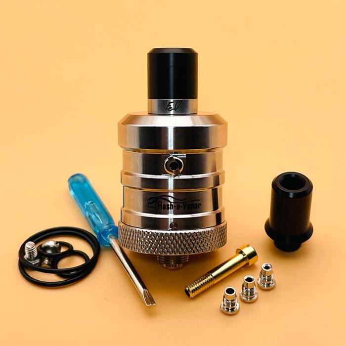 SS - flash e vapor BF 1 Squonker RDA, réservoir MTL, 316ss, 23mm, bobine unique, Vape ...