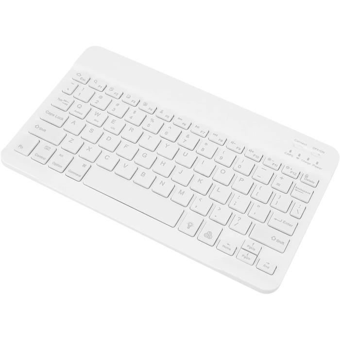 Clavier Sans Fil, Mini Clavier Ultra Mince Portable Rvb Rétroéclairé ...