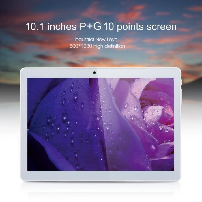 10.1 Tablette PC Tactile WiFi 3G 1Go + 16Go 1280*800 Android 6.0 MT6580 ...