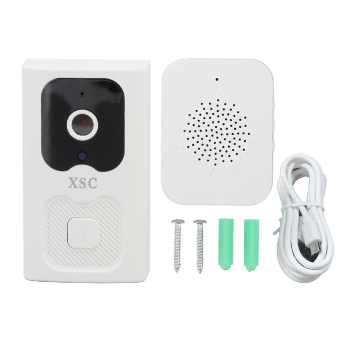 Sonnerie de porte vidéo intelligente Sonnette vidéo intelligente ...