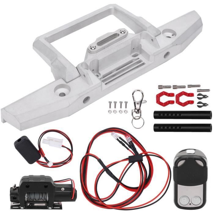 HURRISE Kit pare-chocs RC Kit Pare-chocs Avant RC avec Treuil ...