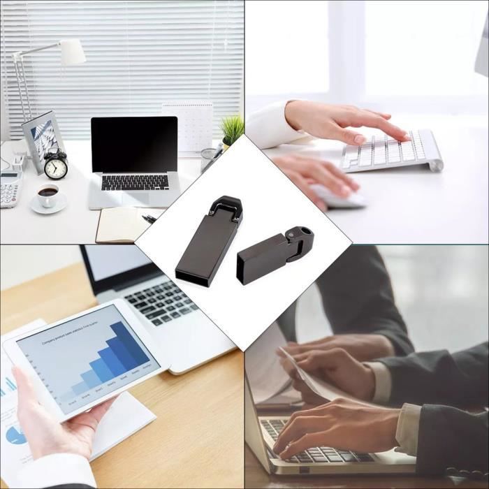 Clé USB à puce d'origine en métal Clé USB portable stable à haute ...