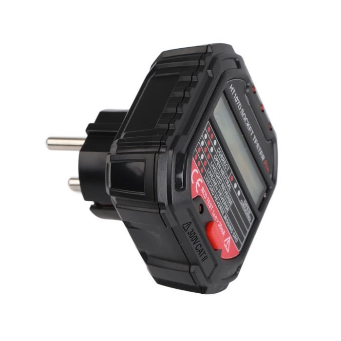 LEX Testeur de sortie HT107D LCD testeur de prise de courant à ... LEX Testeur de sortie HT107D LCD testeur de prise de courant à ...