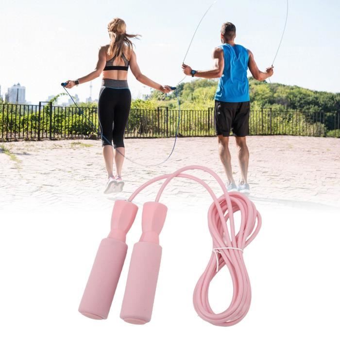 SALALIS cordes à sauter pour le fitness Corde à sauter en fil d'acier ...