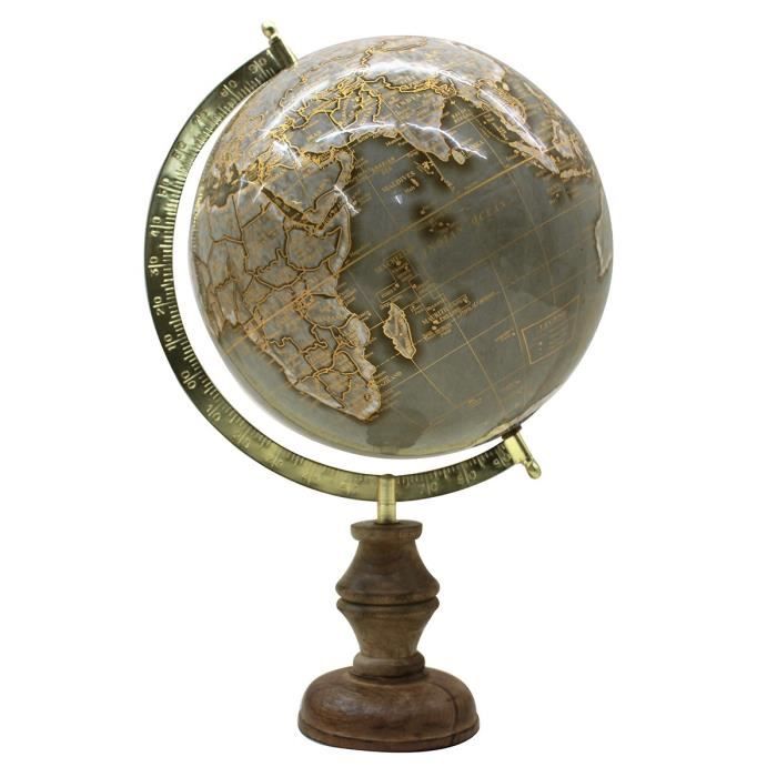 Carte Geographique - Planisphere - ORIGEN Home Decor Globe Ballons du ...