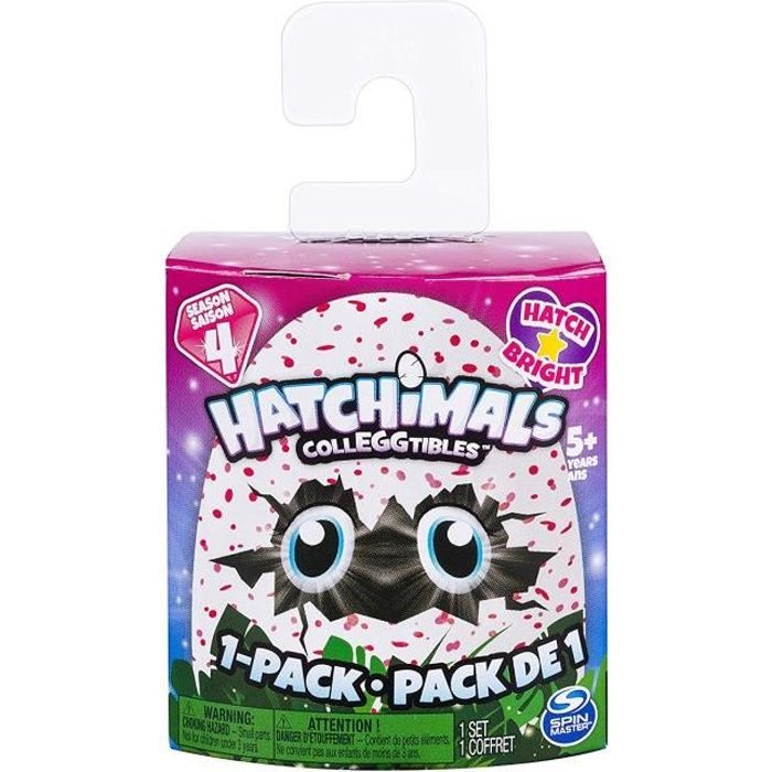 HATCHIMALS - Pack de 1 Hatchimals Saison 4 - Modèle aléatoire ...