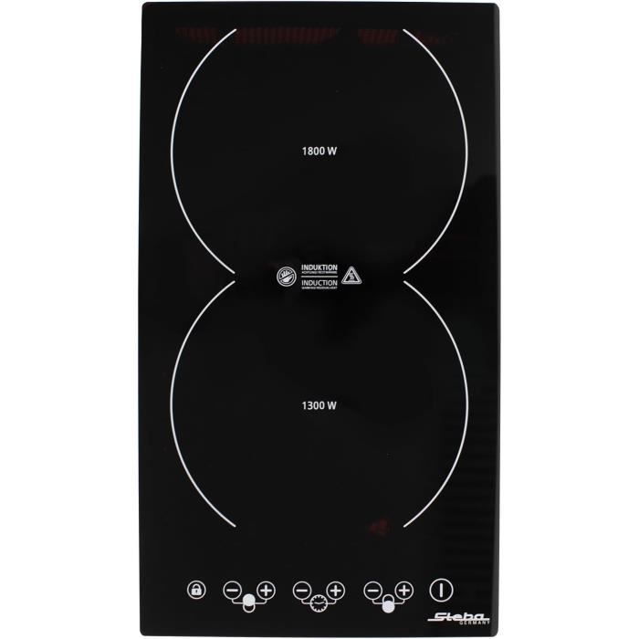 Table de cuisson à induction - STEBA - IK 200 - Autonome - Vitrocéramique - 3100 Watts ...