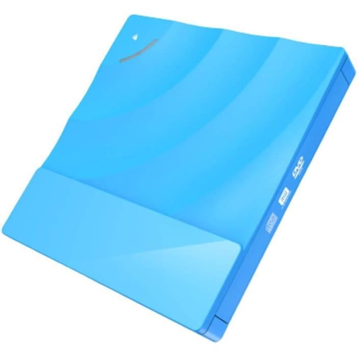 Hiod Lecteur Optique Lecteur Cd Cd-Dvd Externe +-- Rw Portable Toucher ...