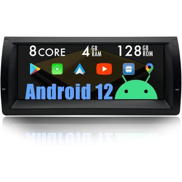 Android 12 Autoradio Stéréo Carplay Pour Bmw E39 5 Series 7 Series E53 ...