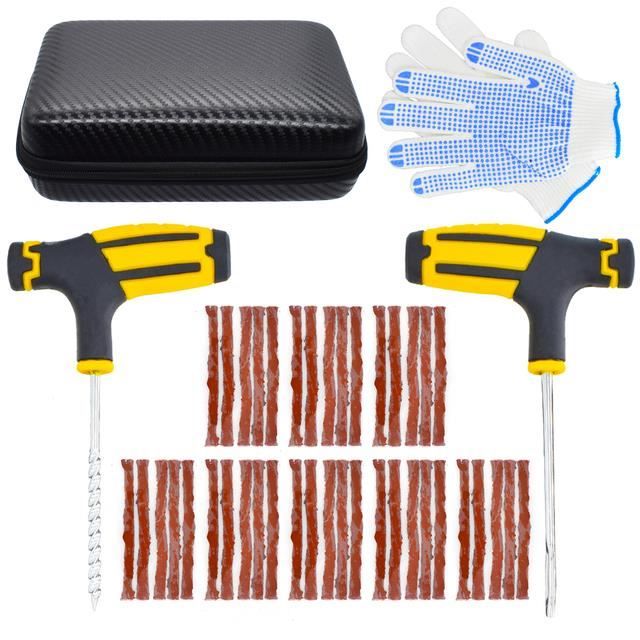 KIT REPARATION PNEU,CASE-A-6Plus--Kit'outils de réparation de pneus de ...