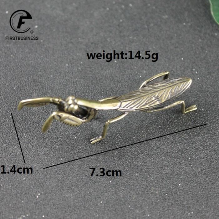 STATUETTE,Cockroach-2--Figurines'insectes en laiton massif, décoration ...