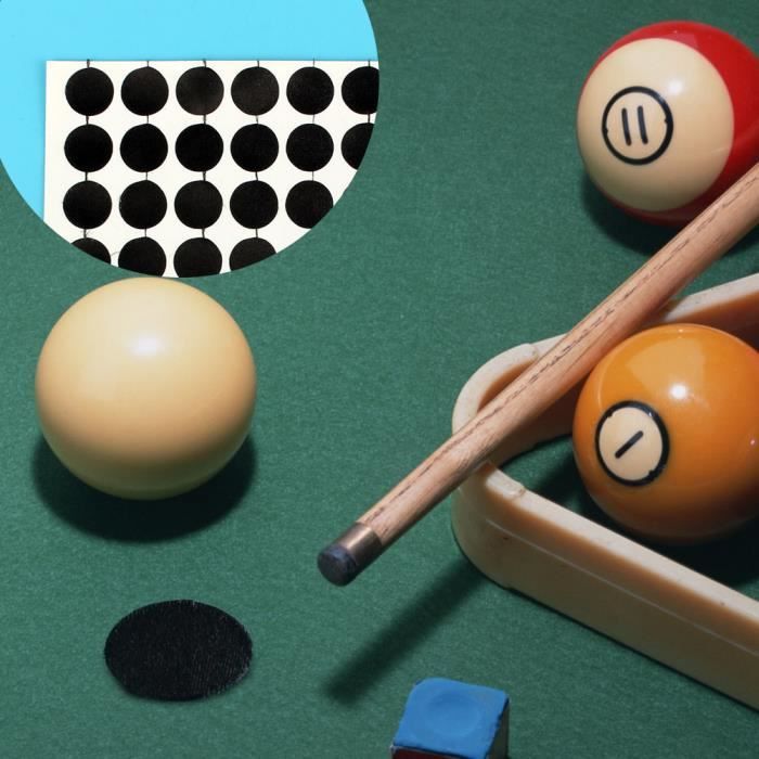 Zerone autocollant de boule de billard Billard Table Ball Point Sticker ...
