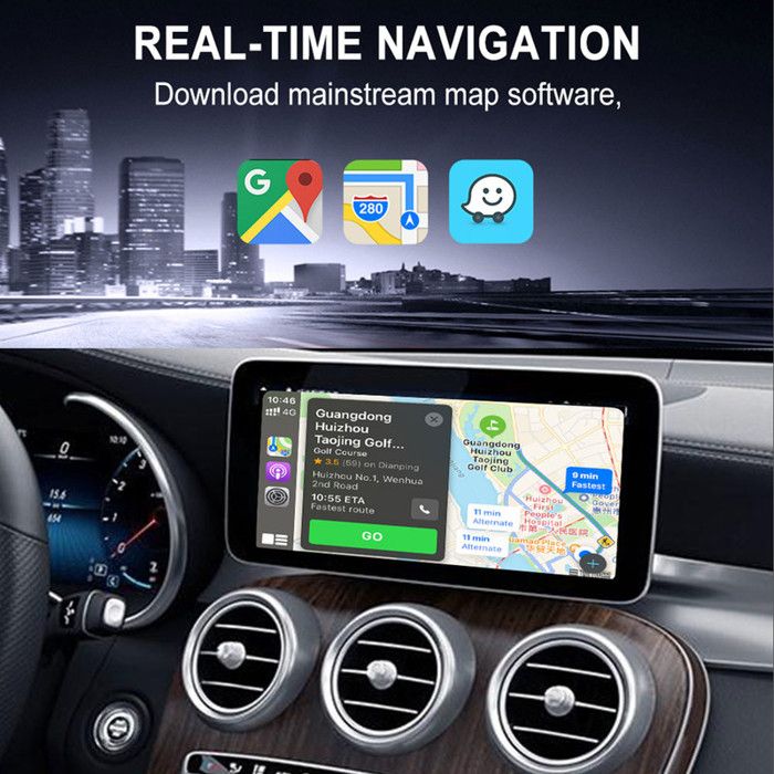 Adaptateur Carplay Sans Fil Carlinkit 4.0 - CarPlay Câble Vers Wireless ...