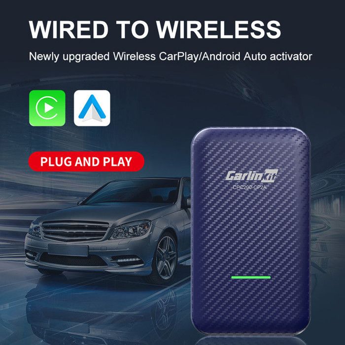 Adaptateur Carplay Sans Fil Carlinkit 4.0 - CarPlay Câble Vers Wireless ...