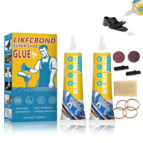 Colle Forte Pour Chaussures,120Ml Colle Chaussures Professionnelle ...