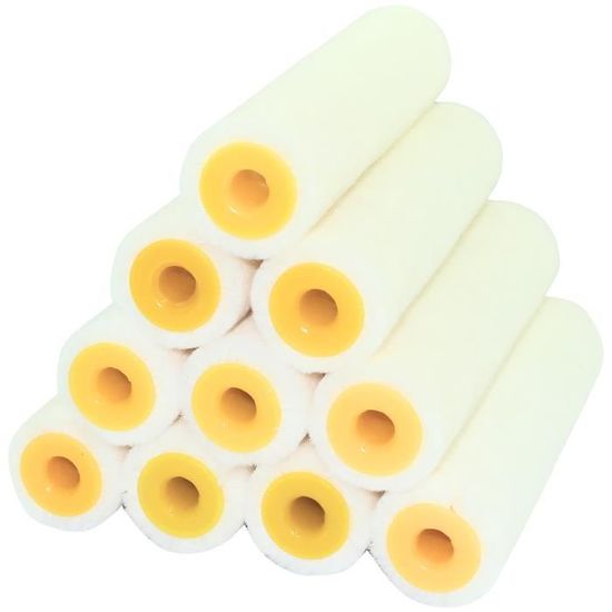 AERZETIX - Lot de 10 - Rouleau de peinture - 100x25x6mm - fibres ...