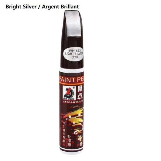 Stylos Efface-rayures Pour Carrosserie Réparation éraflure 12ML Argent ...