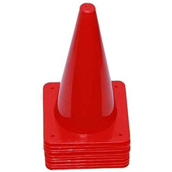 Lot de 10 plots de délimitation, 30 cm, Couleur: Rouge - 10x MK30r ...