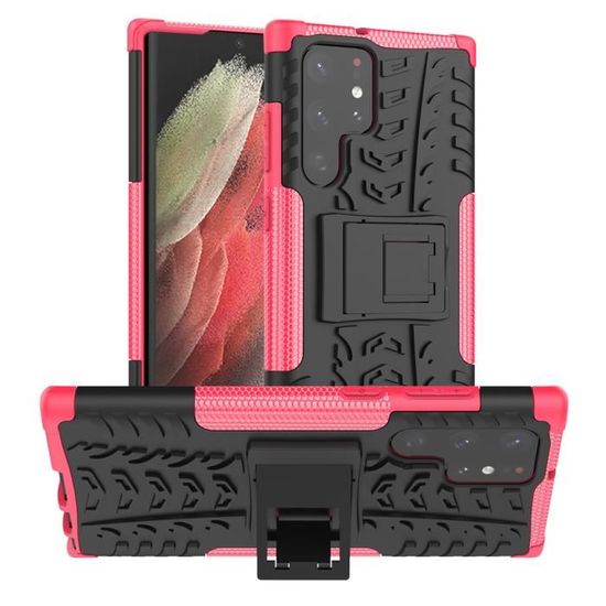 Coque Samsung Galaxy S22 Ultra 5G Coque de protection anti-chute 2 en 1 ...
