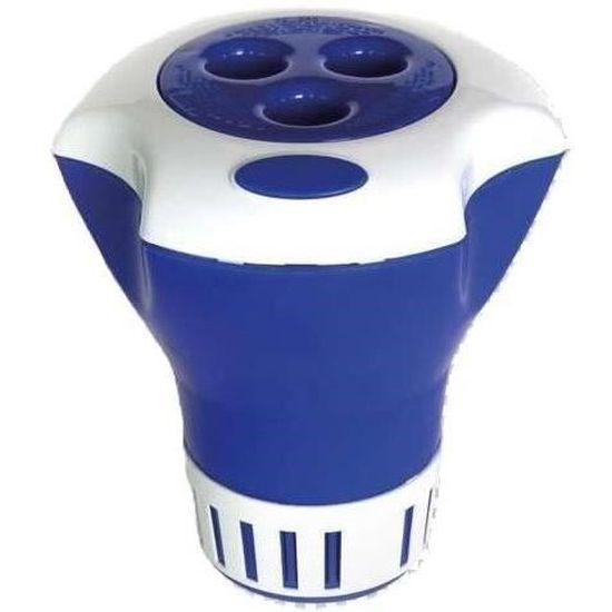 Flotteur doseur mesureur - BSI - Pour galets 20 à 200g - Mesure la température de l'eau - Pour ...