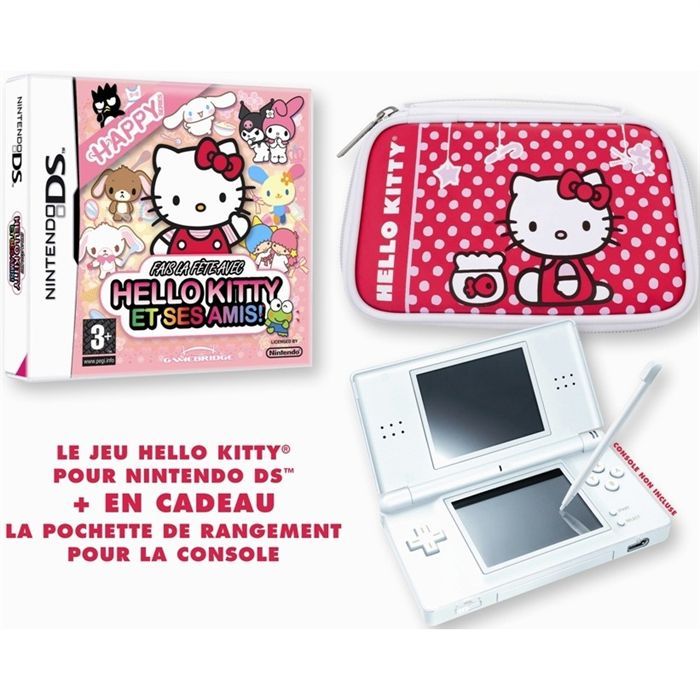 PACK SERIE LIMITEE HELLO KITTY / JEU CONSOLE NINTE - Cdiscount Jeux vidéo