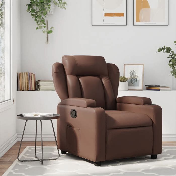 BONNIE®（Brun）Fauteuil releveur - dossier inclinable/135 degrés - Marron ...