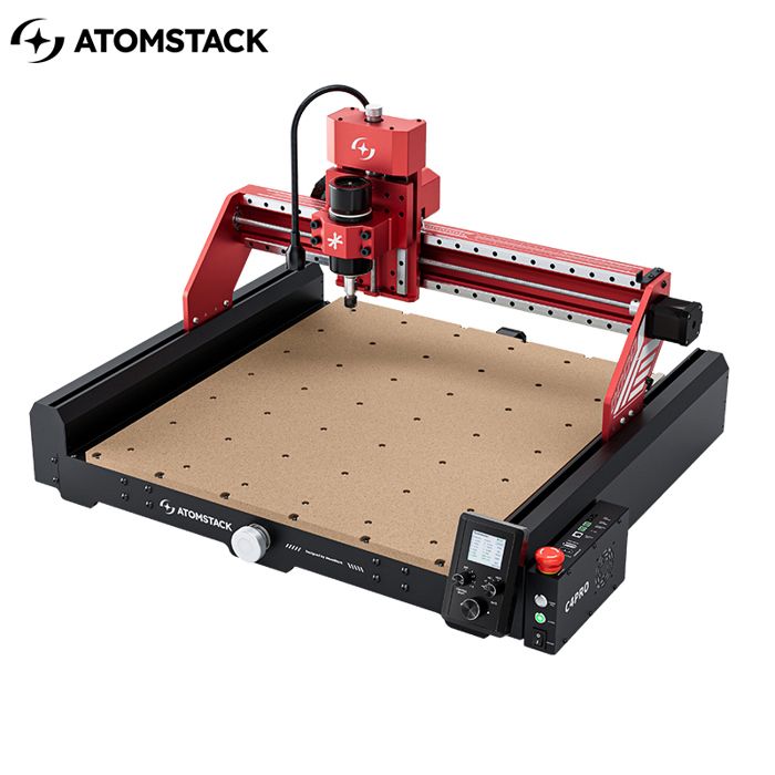Machine à fraiser CNC ATOMSTACK C4 PRO Puissance 200 W 400 × 400 mm ...