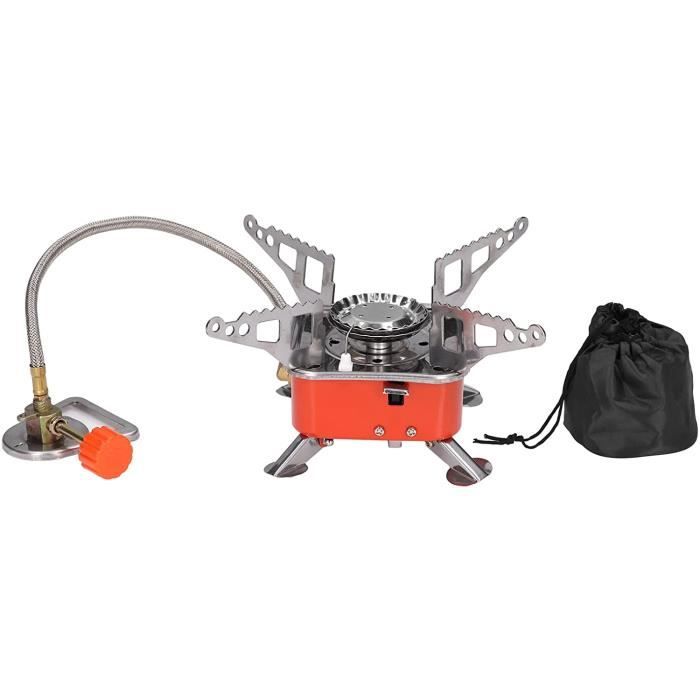 Réchaud à gaz Pliant Portable, réchaud de Camping Pliable en Acier ...