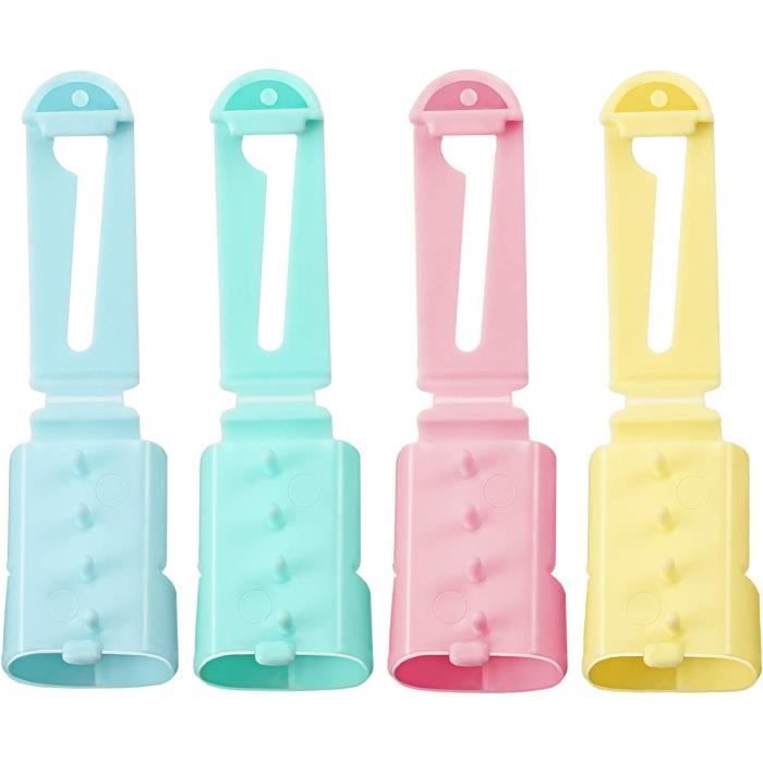 Guide-Fil Porte-Doigt Outil de Dé à Tricoter Guide de Fil en Plastique ...