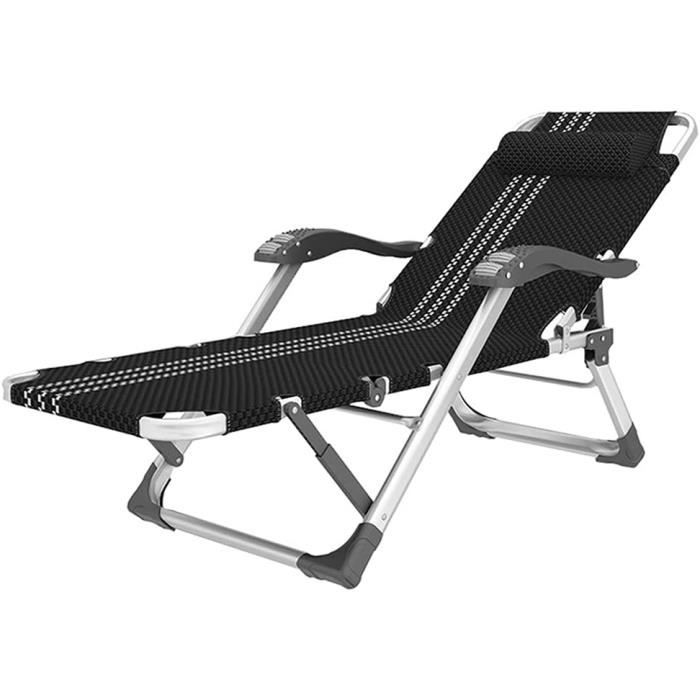 Chaise Longue Pliante Chaise Inclinable Zero Gravity, Chaise Pliante ...